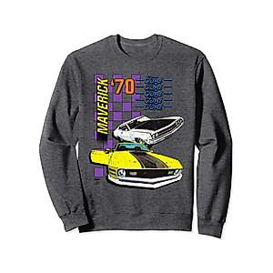 Ford Maverick Vintage Race Car Sweatshirt