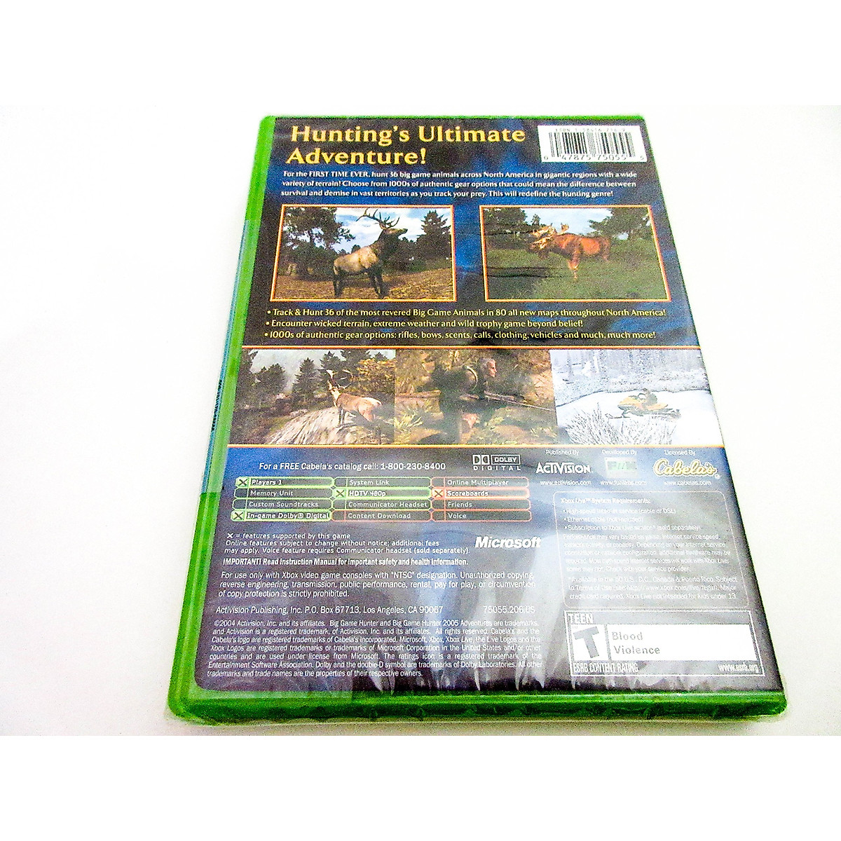 Cabela's Big Game Hunter 2005 - Xbox