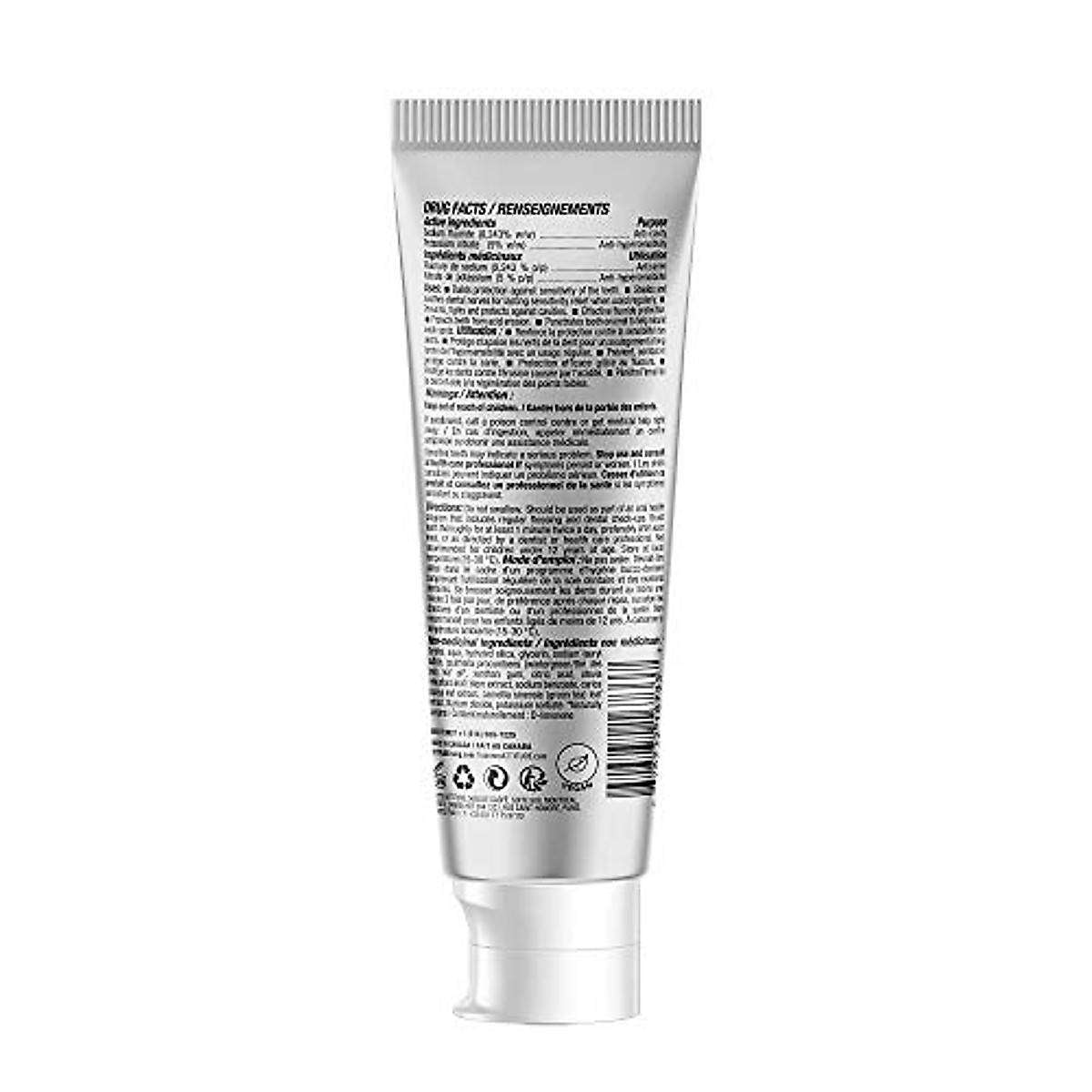 ATTITUDE Toothpaste with Fluoride, Prevents Tooth Decay and Cavities, Vegan, Cruelty-Free and Sugar-Free, Sensitive, Spearmint, 4.2 Oz