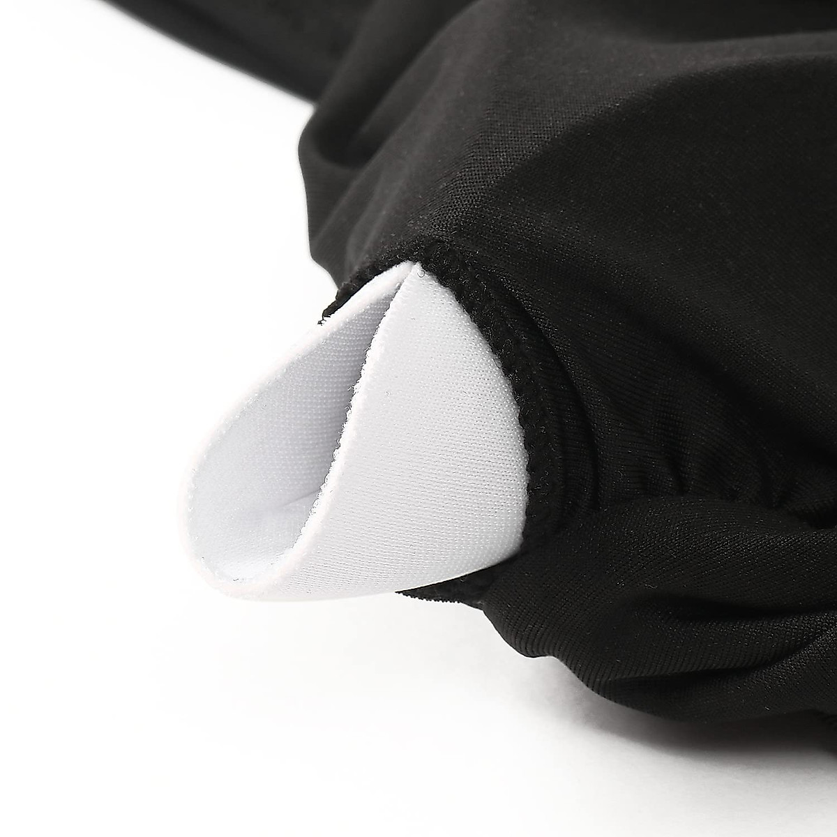 RXRXCOCO Women Sexy V Neck Mesh One Piece Bathing Suit Halter Push Up Tummy Control Swimsuit Swimwear X-Large Black