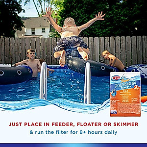 HTH 42032 Super 3-inch Chlorinating Tablets Swimming Pool Chlorine Sanitizer, 6 oz