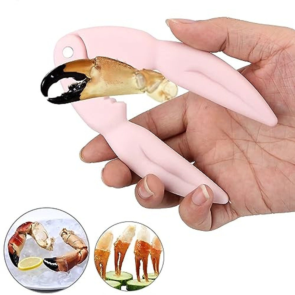 4-piece Crab Crackers and Seafood Tool, Lobster, Nut Cracker, Kitchen tool in different colours