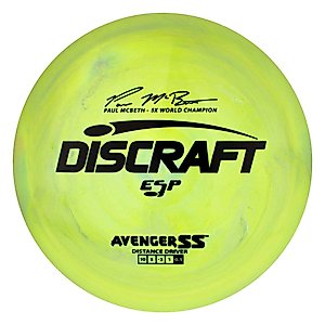 Discraft Paul McBeth Signature ESP Avenger SS Distance Driver Golf Disc [Colors May Vary] - 173-174g