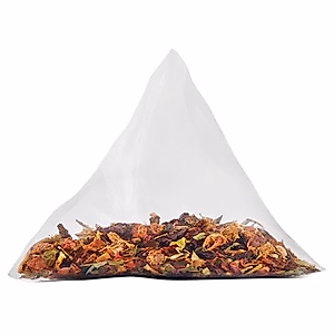 Two Leaves and a Bud Alpine Berry Herbal Tea Bags, Naturally Caffeine Free, Whole Leaf Herbal Tea with Hibiscus in Compostable Sachets, Hot or Iced, 15 Count (Pack of 1)