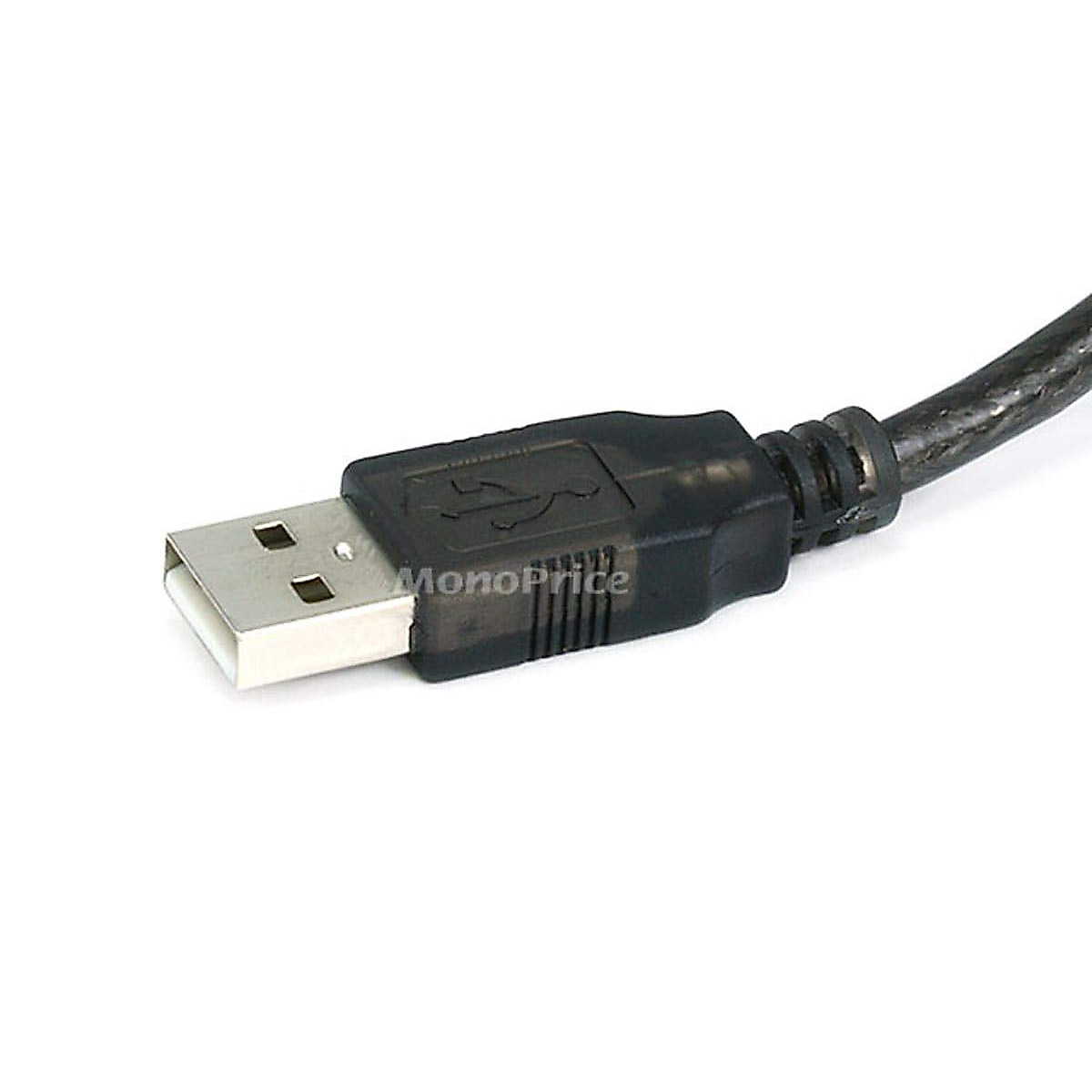 Monoprice 49ft 15M USB 2.0 A Male to A Female Active Extension / Repeater Cable (Kinect & PS3 Move Compatible Extension)