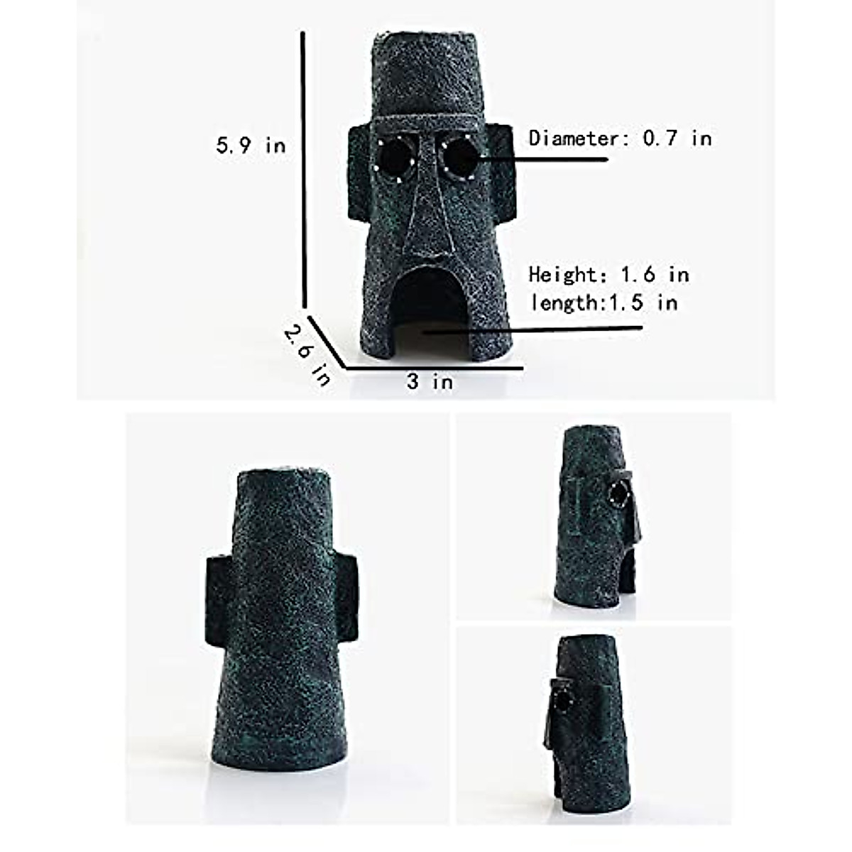 NC Spongebob Aquarium Decorations Set 12PCS