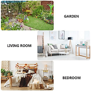 UPKOCH 8 Pack Geometric Plant Hangers Air Plants Hanging Metal Air Plants Holders Pot Container Decoration