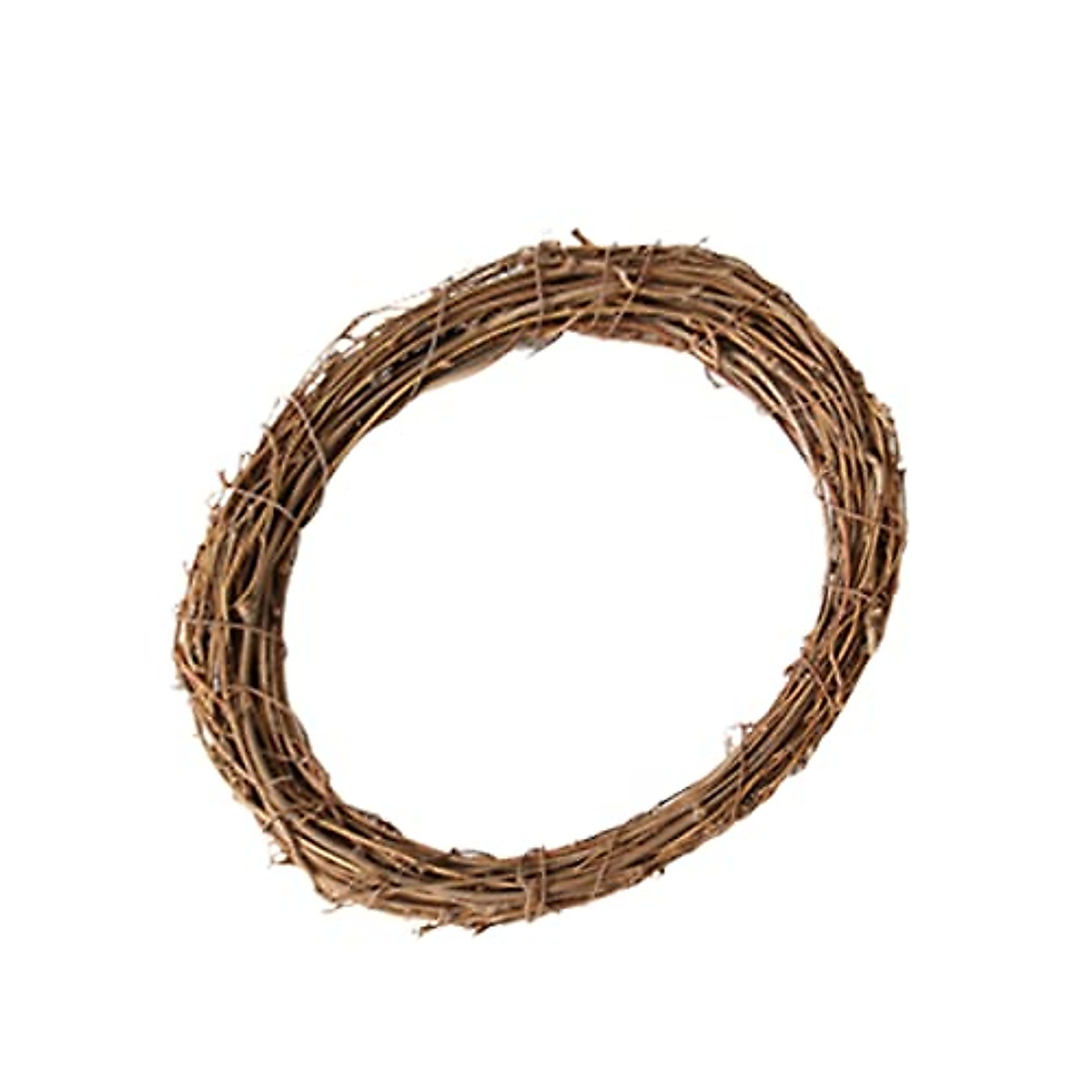 DECHOUS Rattan Circle Natural Vine Wreath 1pc Christmas Dried Flowers Log Dried Wreath Garland DIY Wreath