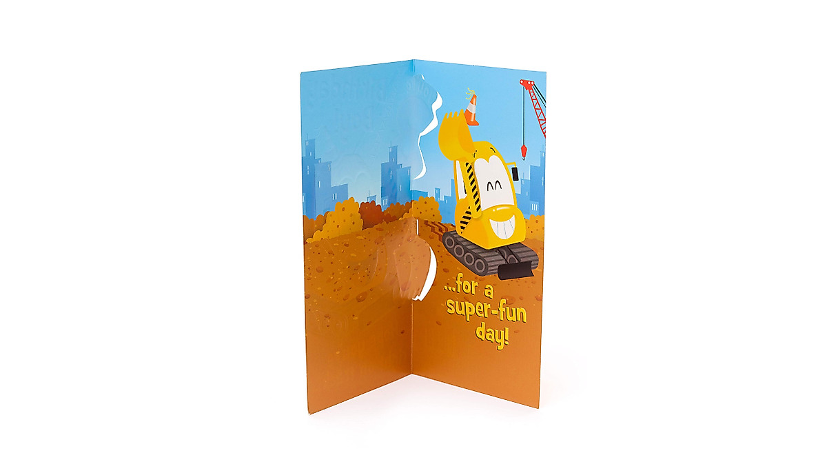 Disney Digger 3rd Birthday Card for Kids - Fun & Festive