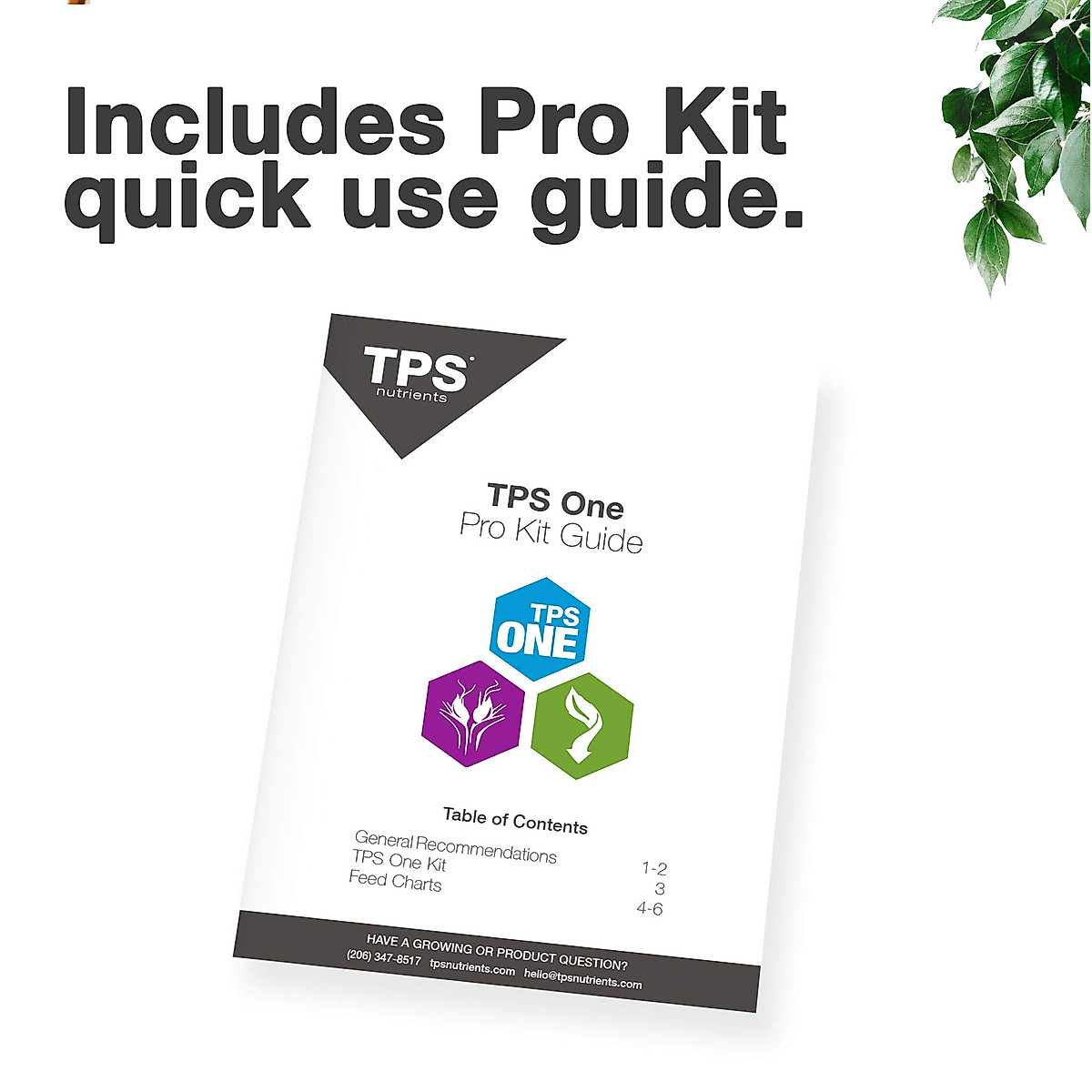 TPS-One Liquid One Part Nutrient from Veg to Bloom, Plus Signal Terpene Enhancer and Canopy Boost Foliar by TPS Nutrients