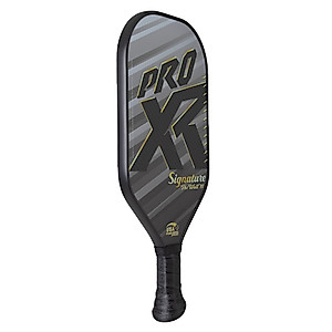 ProXR Pickleball “The Wall” Pickleball Paddle, 14mm Poly Honeycomb Thick Core, 3K Carbon Fiber/Graphite Weave with Grit Finish for Control and Spin, Maximum Hitting Area, Performance-Tac Cushion Grip
