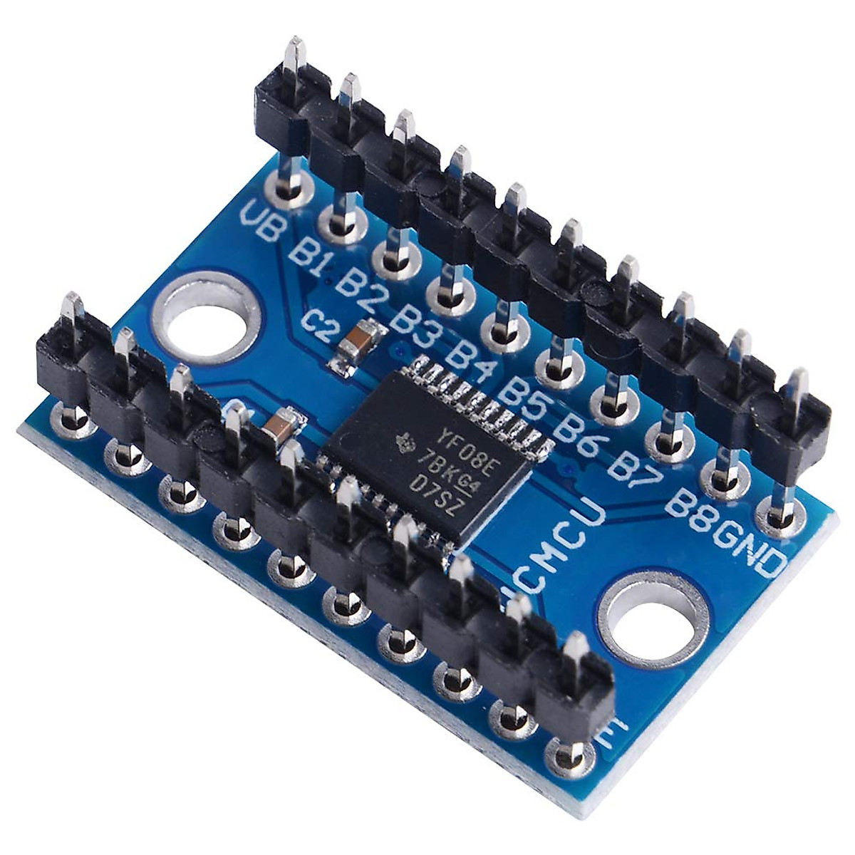 GeeekPi 6Pack TXS0108E 8 Channel Logic Level Converter Bi-Directional High Speed Full Duplex ...