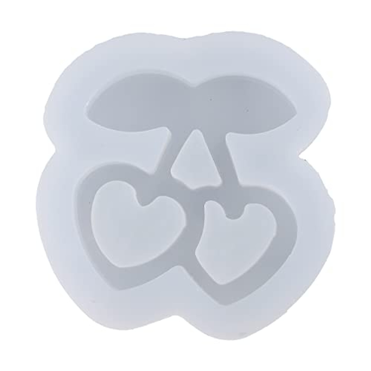 Cherry Peach Silicone Mold Epoxy Resin Quicksand Pendant Keychain Ornament Casting Mould Tray DIY Crafts Jewelry Making Supplies