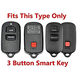 Rpkey Silicone Keyless Entry Remote Control Key Fob Cover Case protector Replacement Fit For Scion xA xB Toyota Celica Echo FJ Cruiser Highlander Prius RAV4 Tacoma Tundra Yaris HYQ12BBX (gray)