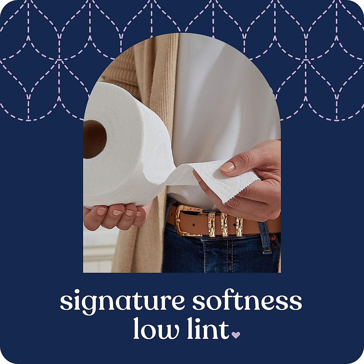 Quilted Northern Ultra Plush Toilet Paper, 12 Mega Rolls = 48 Regular Rolls, 3X Thicker*, 3 Ply Soft Toilet Tissue