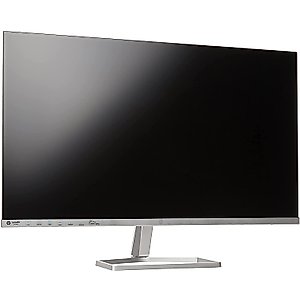 HP M27fq QHD Monitor - 2H4B5AA#ABA - Computer Monitor with 27-inch IPS Display (1440p) - Black Color - Eye-Safe - AMD Freesync Technology - HDMI & VGA - Tilt Adjustment + HDMI Cable