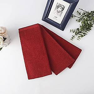 Anyi Dish Towels for Kitchen, Absorbent Cotton Kitchen Towels for Drying Dishes, Terry Tea Towels for Cleaning Set of 3, 16x26 Inches