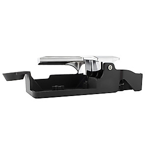 BOXI Interior Rear Left (Driver-Side) Chrome Door Handle For 2006-2012 Ford Fusion 2007-2012 Lincoln MKZ 2006 Lincoln Zephyr 2006-2011 Mercury Milan (Replaces 6E5Z-5422601-B)