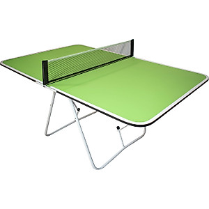 Butterfly Family Mini Ping Pong Table | 1 Piece Portable Ping Pong Table for Tailgating Games | 2ft Height | Great Ping Pong Table for Families | Adjust Angles for Slower Play