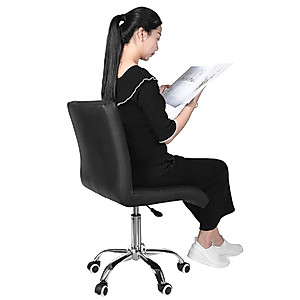 Computer Beauty Salon Office Chair Stool,Adjustable Height,Swivel Chair,Ergonomic Lumbar Support,Executive Home Chair,Modern Casual(Ship from US!)