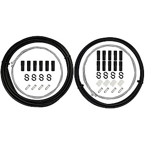 VXM Bicycle Shift Derailleur Cables,Universal Bicycle Transmission Line,Bike Brake Cable,Bike housings Cable for Bicycle Mountain Road Bike Repair