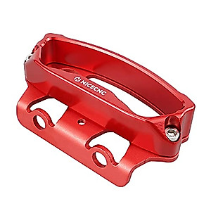 NICECNC Red Speedo Guard 6061-T6 Billet Aluminum Laser Cutting Compatible with Beta RR all models 2020-2022, Xtrainer 2020-2022