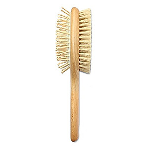 Mars Professional Wood Pin and Bristle Brush for Horses, Mane and Tail, Made in Germany