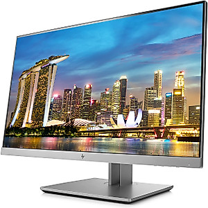 HP EliteDisplay E233 23 Inch 1920 x 1080 (1FH46A8#ABA) Full HD IPS LED Backlit Monitor Bundle with HDMI, VGA, DisplayPort, Gel Mouse Pad, and MK270 Wireless Keyboard and Mouse Combo