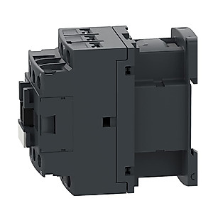 Square D by Schneider Electric DPE18G7 Easy TeSys IEC HVAC & AC Contactor 7.5HP 480V 120VAC Coil, DIN-Rail Mount/Screw Fixing, 1/2HP 115V-Ph, 2HP 230V-1Ph, 3HP 200-230, 7.5HP 460V