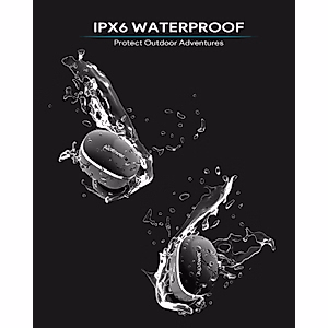 Aipower Wearbuds Smartwatch with True Wireless Earbuds, Fitness Tracker Heart Rate Monitor Calorie Steps Counter, Smart Watch with Bluetooth Earbuds