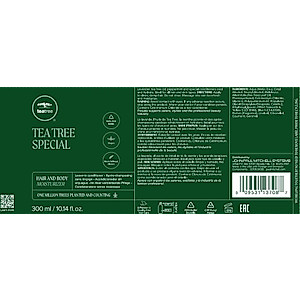 Tea Tree Special Shampoo + Hair and Body Moisturizer Duo, 10.14 fl. oz.