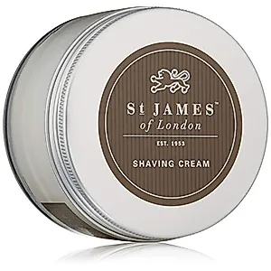 St James of London Black Pepper & Lime Shave Cream Jar, 5.07oz