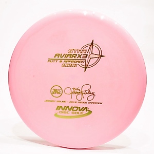 Innova AviarX3 (Star) Big Jerm Jeremy Koling Signature Release Putter & Approach Golf Disc, Pick Color/Weight [Stamp & Exact Color May Vary] Pink 167-169 Grams