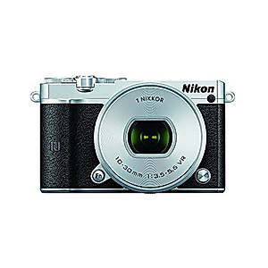 Nikon 1 J5 Mirrorless Digital Camera w/ 10-30mm PD-Zoom Lens (Silver) International Version (No Warranty)