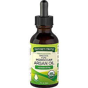 Nature's Truth Organic Rejuvinating Moroccan Argan Oil Serum, 2 Fluid Ounce