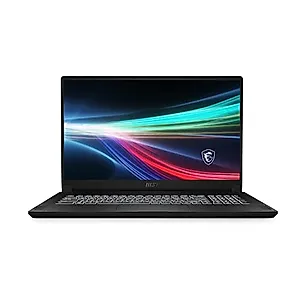 MSI Creator 17 17.3" UHD HDR1000 Mini LED Creator Laptop Intel Core i9-11900H RTX 3080 32GB 1TB NVMe SSD Win10PRO VR Ready (B11UH-241)