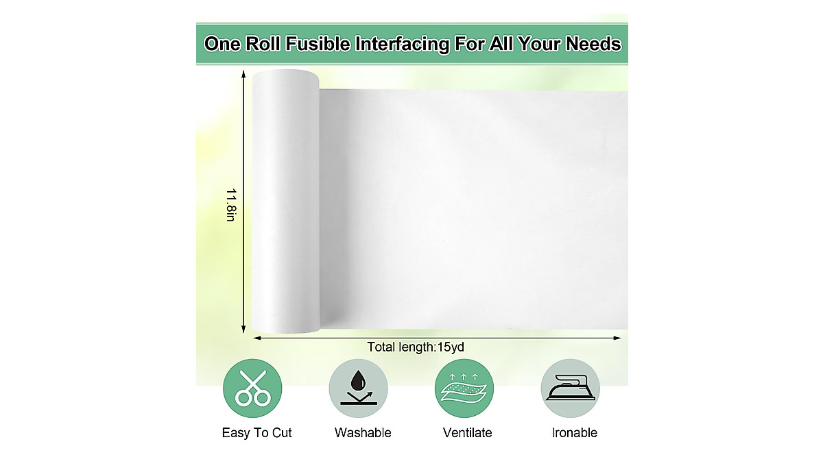Phinus Fusible Interfacing for Crafting Projects
