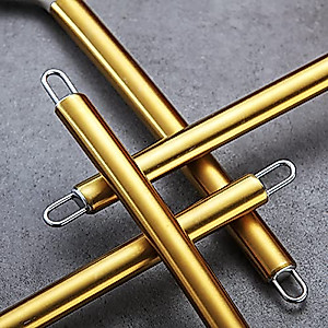 Gold Kitchen Utensils Set, Berglander 38 Pieces Non-stick Silicone Cooking Utensils Set, Kitchen Tools Set, Spoon Spatula Set With Sturdy Stainless Steel Utensil Holder, Dishwasher Safe