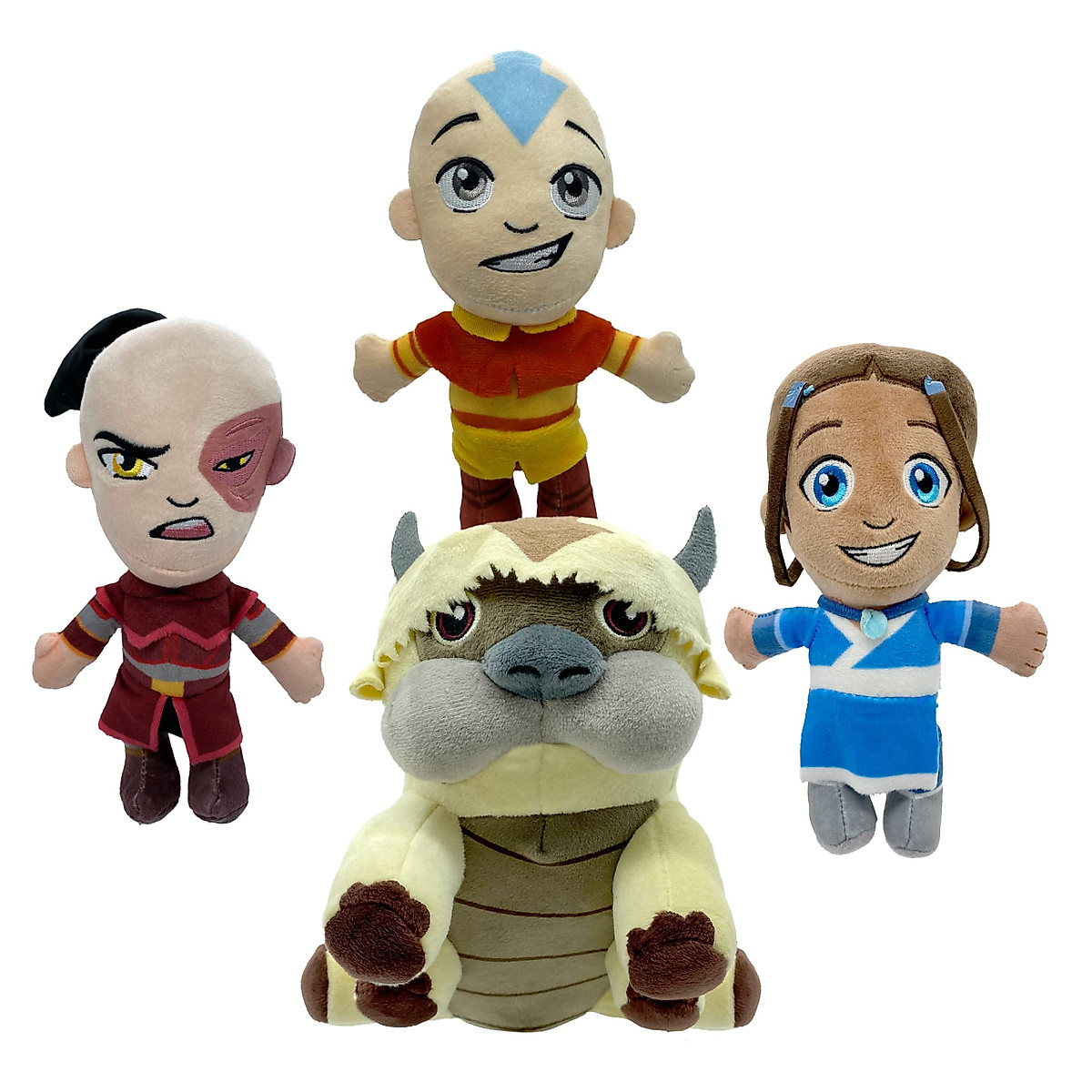 JINX Avatar: The Last Airbender Aang Small Plush Toy, 7.5-in Stuffed Figure from Nickelodeon TV Series for Fans of All Ages
