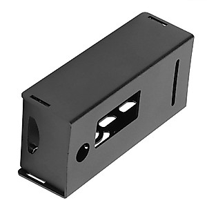 Raspberry Pi Case, Aluminum Alloy Protective Shell for RPi, for MMDVM, HD Multimedia Interface+OTG+USB Port Digital Aluminum Alloy Hotspot Case for RPi Walkie Talk