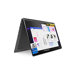 Lenovo Flex 5 2-in-1 Laptop, 15.6" 4K UHD (3840x2160) IPS 500nits Touch Display, Intel i7-1165G7, NVIDIA GeForce MX450, Type-C, Backlit KB, Fingerprint, Wi-Fi 6, Win 11 Pro (16GB RAM | 1TB PCIe SSD)
