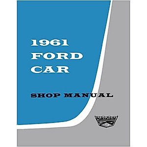 1961 Ford Fairlane Falcon Galaxie Shop Service Repair Book Manual Engine Wiring