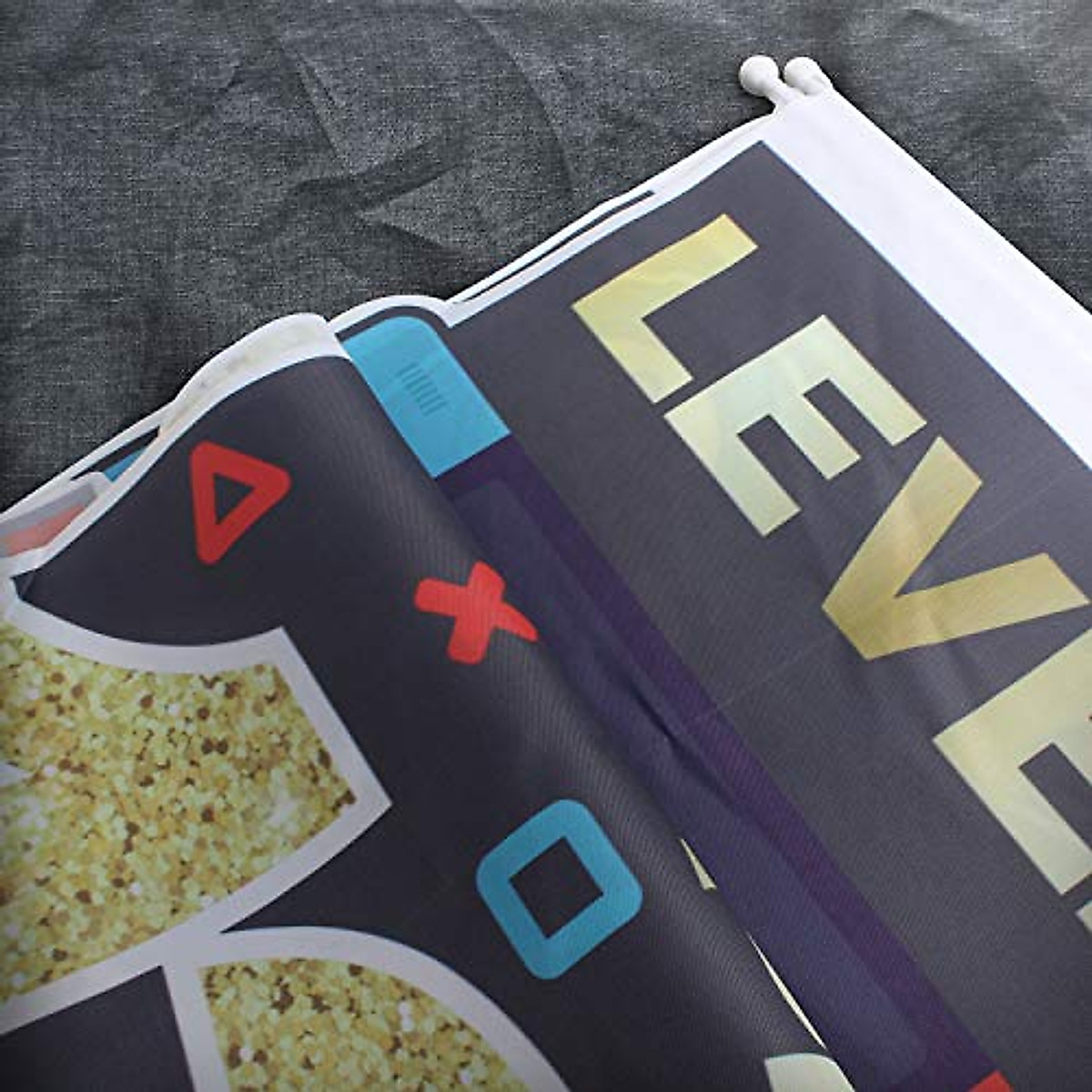 PAKBOOM Official Teenager Thirteen Birthday Game Door Banner Happy 13th Birthday Hanging Yard Porch Sign 13 Years Old Party Decorations Supplies