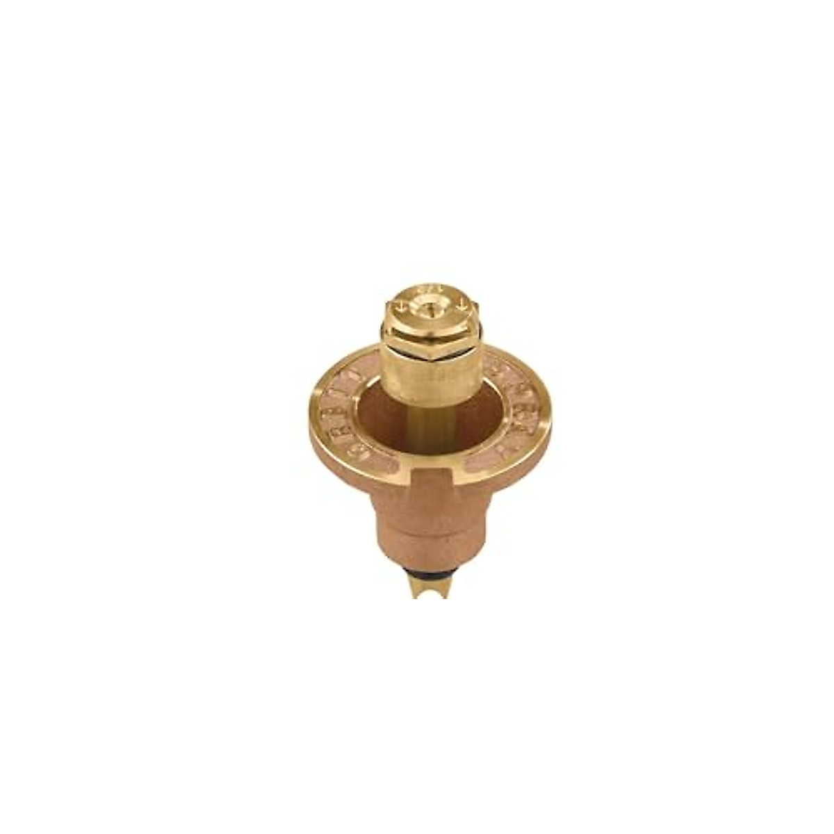 5-Pack Orbit 54071 Brass Pop-Up Flush Head Sprinkler with Half Pattern Spray Nozzle - Brass Pop-Up Sprinklers for Half Pattern Spray