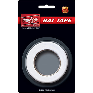 Rawlings | BAT TAPE | Baseball/Softball | 3/4" X 30" | White