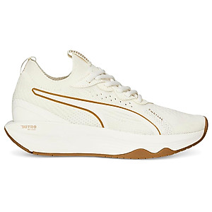 PUMA Womens Pwr Xx Nitro Luxe Training Sneakers Shoes - White - Size 8.5 M