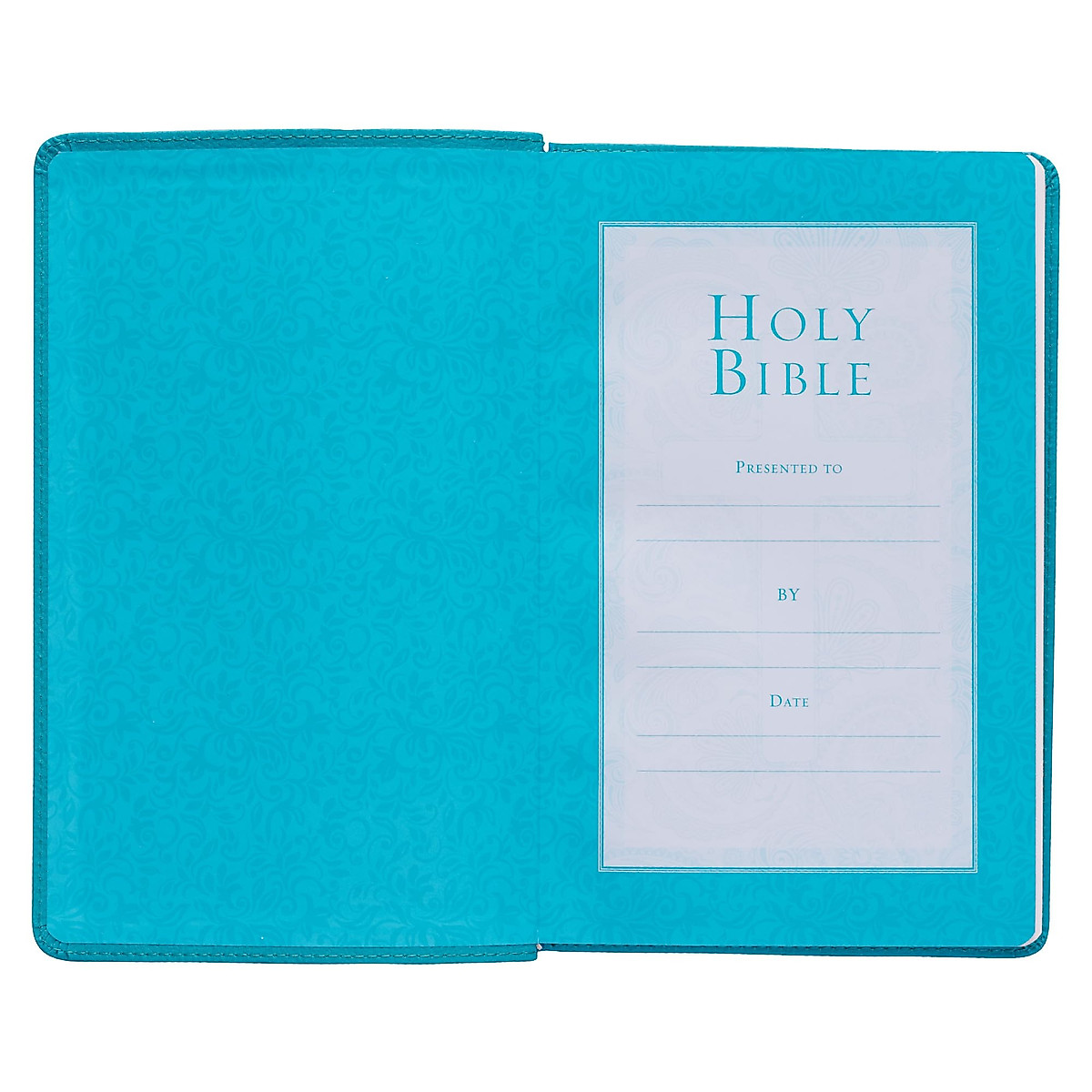 KJV Holy Bible, Gift Edition Faux Leather, King James Version, Teal (KJV Gift Editions)