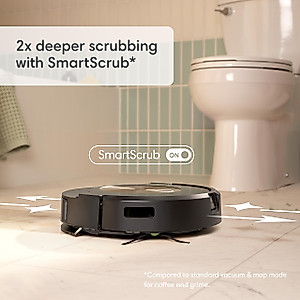 iRobot Roomba Combo j9+ Self-Emptying & Auto-Fill Robot Vacuum & Mop – Multi-Functional Base Refills Bin and Empties Itself, Vacuums and Mops Without Needing to Avoid Carpets, Avoids Obstacles​