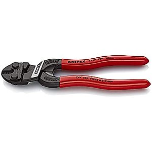 KNIPEX 71 01 160 CoBolt® S Compact Bolt Cutters plastic coated black atramentized 160 mm