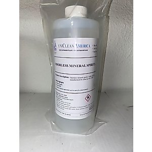 Mineral Spirit - White Spirit oderless Solvent - Made in USA - Size: 16 fl oz